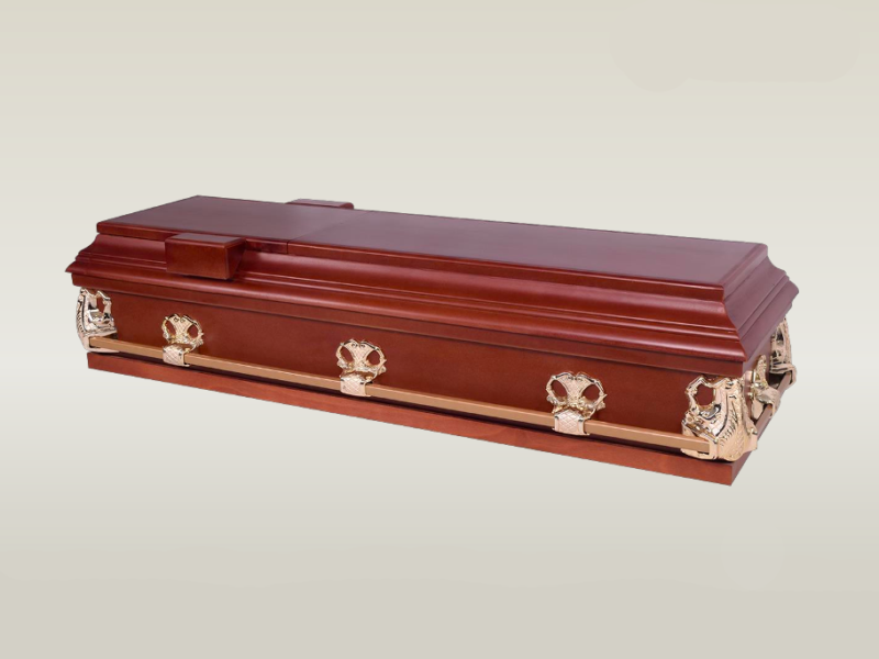 Ataúd De Madera Básico Cruz Lisa - VENTA DE ATAUDES PRECIO