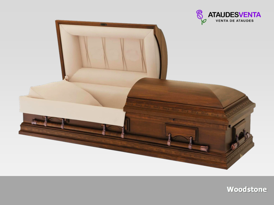 Ataúd De Madera Intermedio Wood Stone - VENTA DE ATAUDES PRECIO