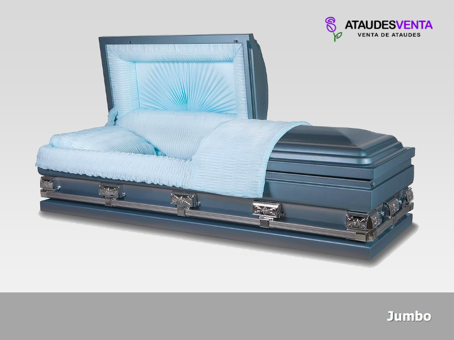 Ataúd De Metal Intermedio Jumbo - VENTA DE ATAUDES PRECIO